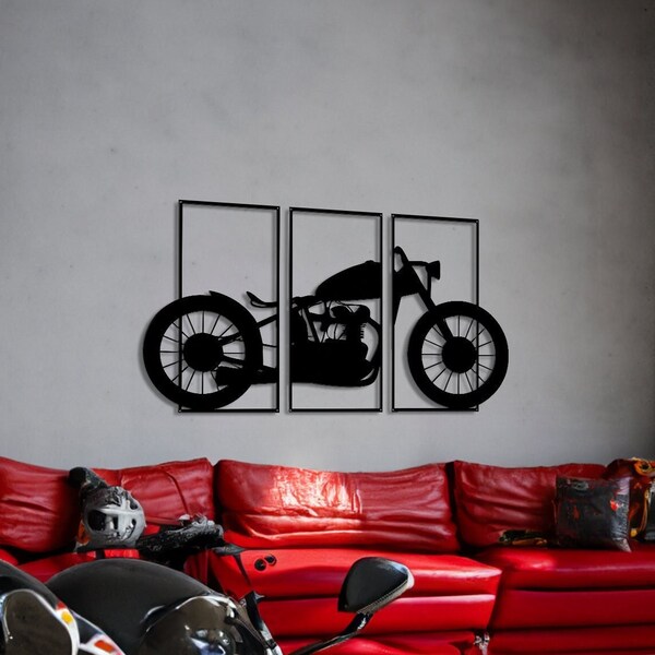 Motorcycle Wall Art - Etsy
