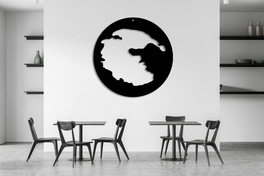 PANGEA Metal Wall Art, Pangea Continent, Wall Decor, Metal Decor ...