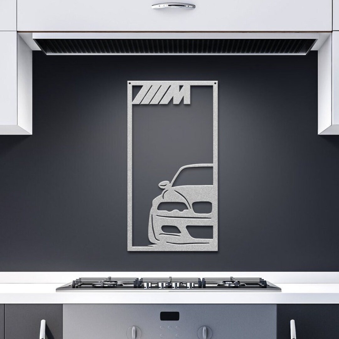 BMW E46 M3 Metal Wall Art Bmw Lovers Bmw M3 Antique Bmw - Etsy