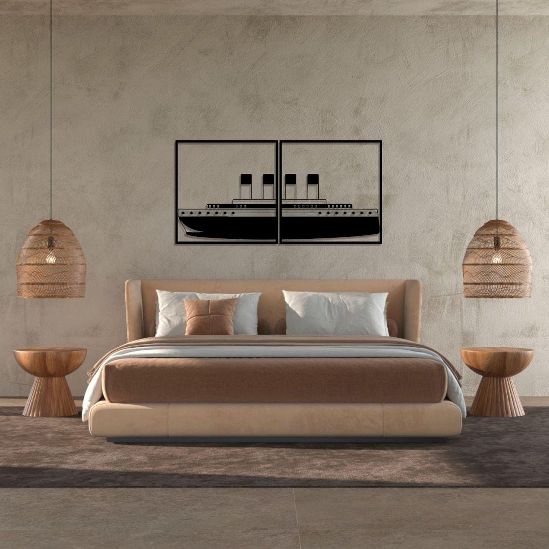 Titanic Metal Wall Art 2 Titanic, Home Decore, Historical, Ship ...