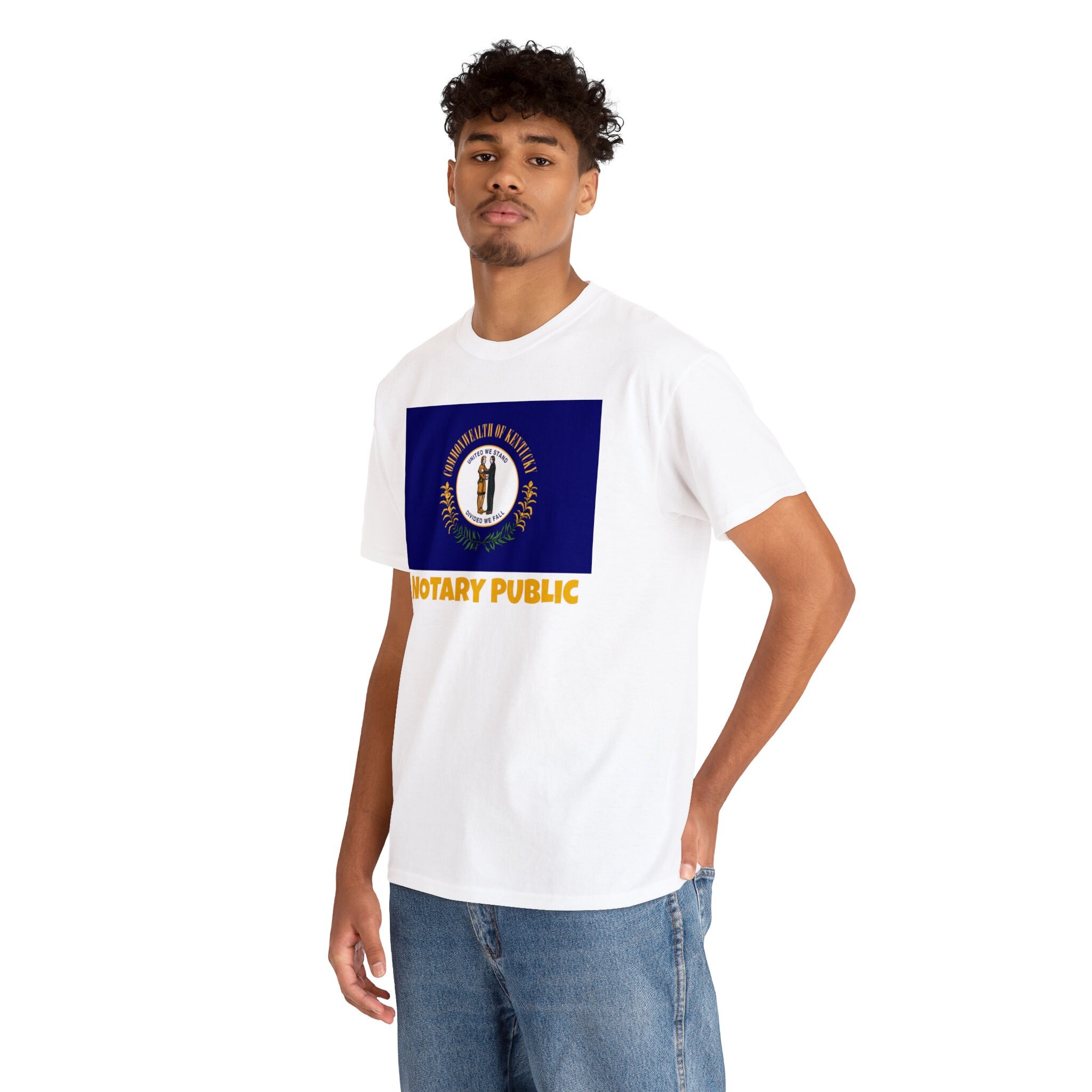 Kentucky State Flag Notary T-shirt | Unisex Notary Public T-shirt - Etsy
