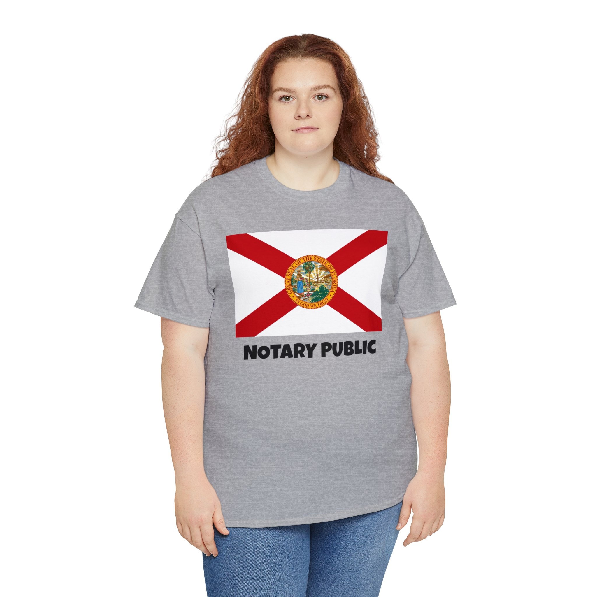 Florida State Flag Notary T-shirt Unisex Notary Public T-shirt - Etsy