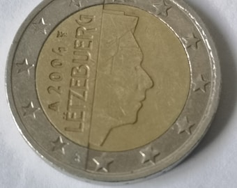 2 EURO Coin LËTZEBUERG 2012 Luxembourg - Etsy