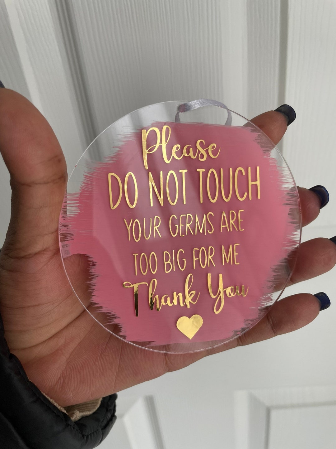 Please Don’t Touch | Car Seat Tag | Baby Carrier Tag | Do Not Touch ...