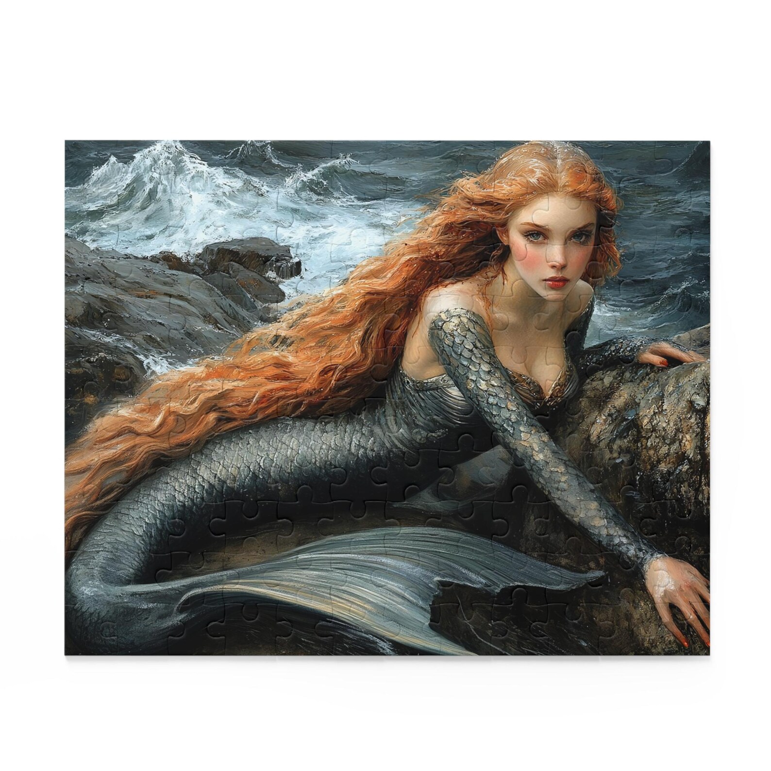 Mermaid Puzzle the Enchantress of the Waves Siren of the Tempest ...