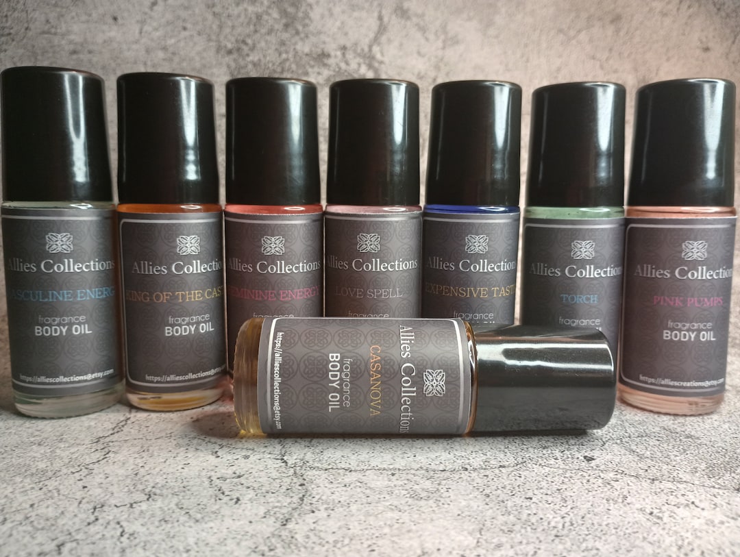 FRAGRANCE BODY OIL - Etsy