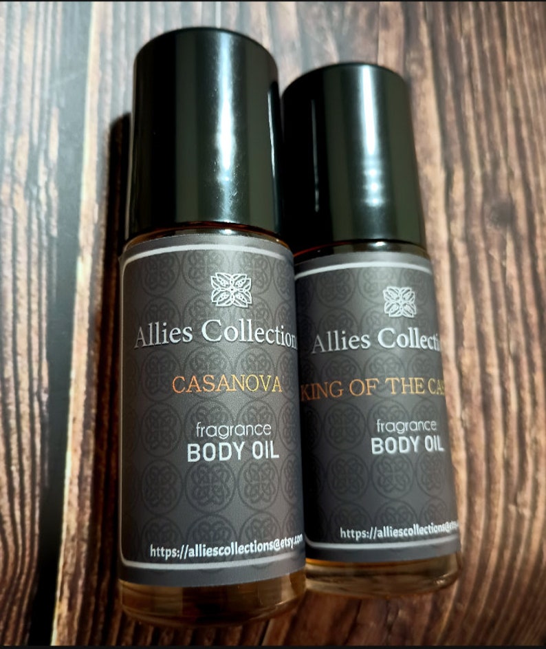 FRAGRANCE BODY OIL - Etsy