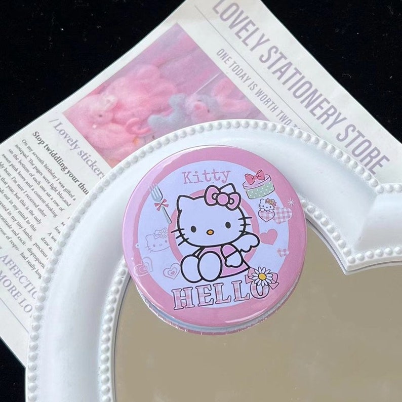 Sanrio Badges My Melody Hello Kitty Kuromi Cinnamoroll Cute - Etsy