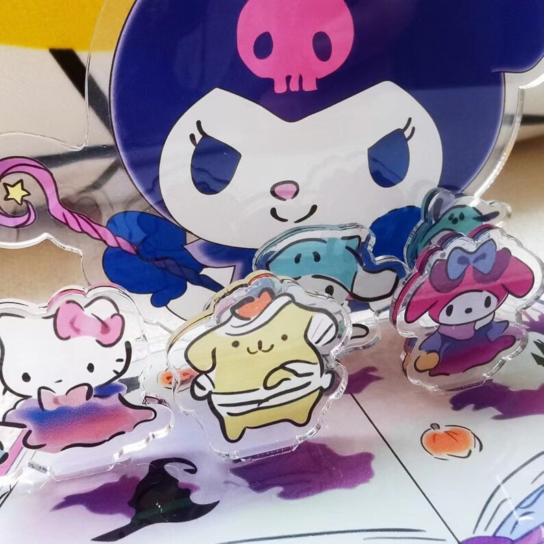 Sanrio Standee Kuromi Large Stand Cinnamoroll Hello Kitty Pompompurin ...