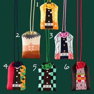 Anime DS Collectable Characters Omamori Handmade Amulet Lucky Charm - Etsy