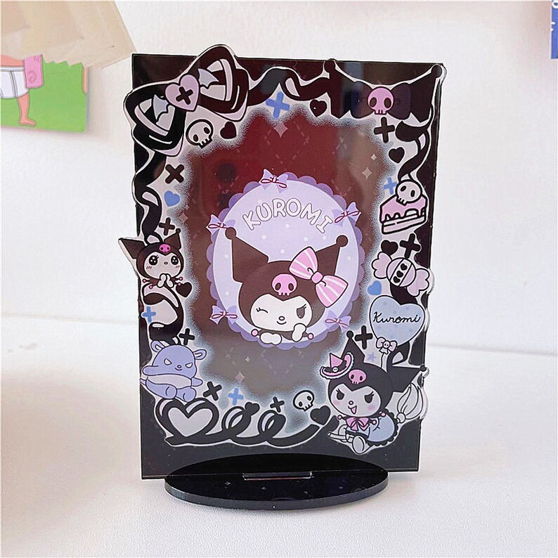 Sanrio Standee Kuromi Photo Frame Stand Cinnamoroll Hello - Etsy