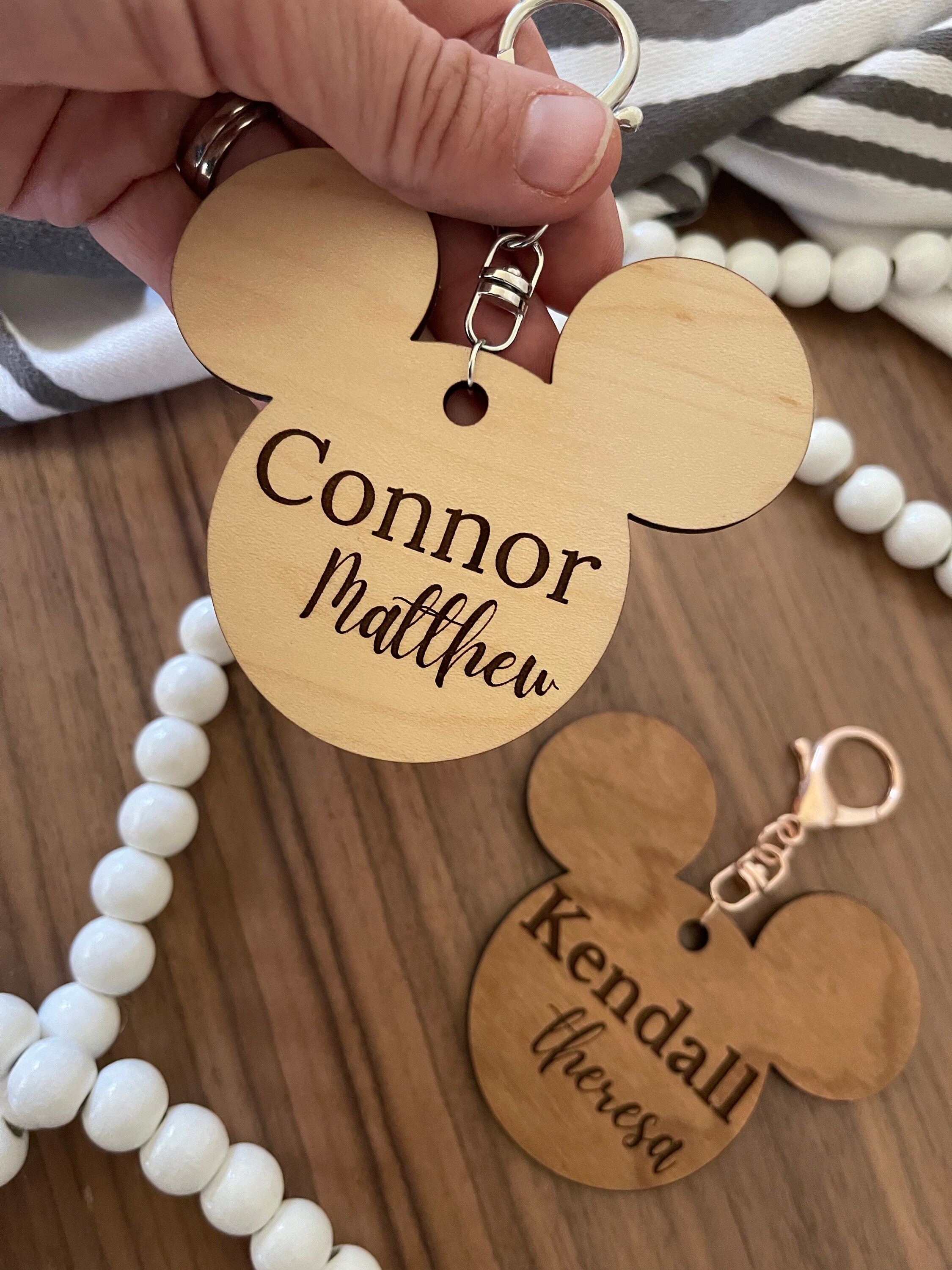 Disney Inspired Custom Name Tag Disney Bag Tag Personalized - Etsy