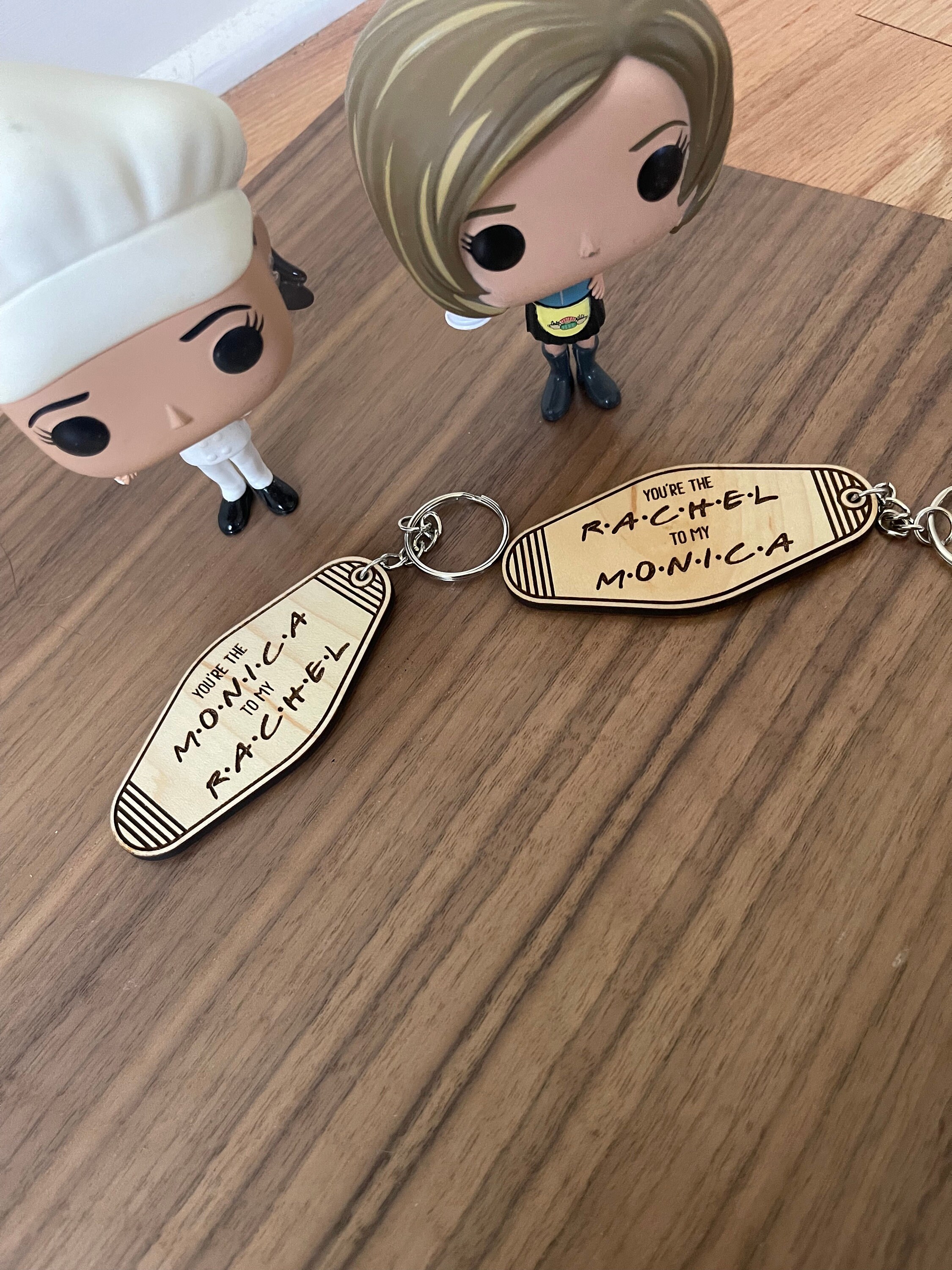 Friends Tv Show Inspired Keychains, Friends TV Show Gifts, Chandler ...