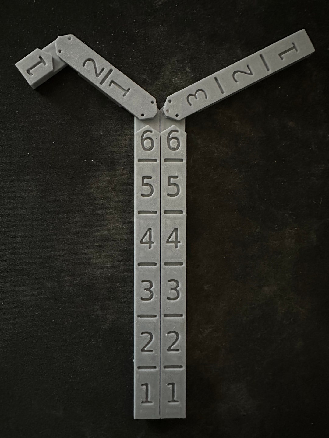 Quick Sticks 1-12 Measurements for Miniature Games - Etsy