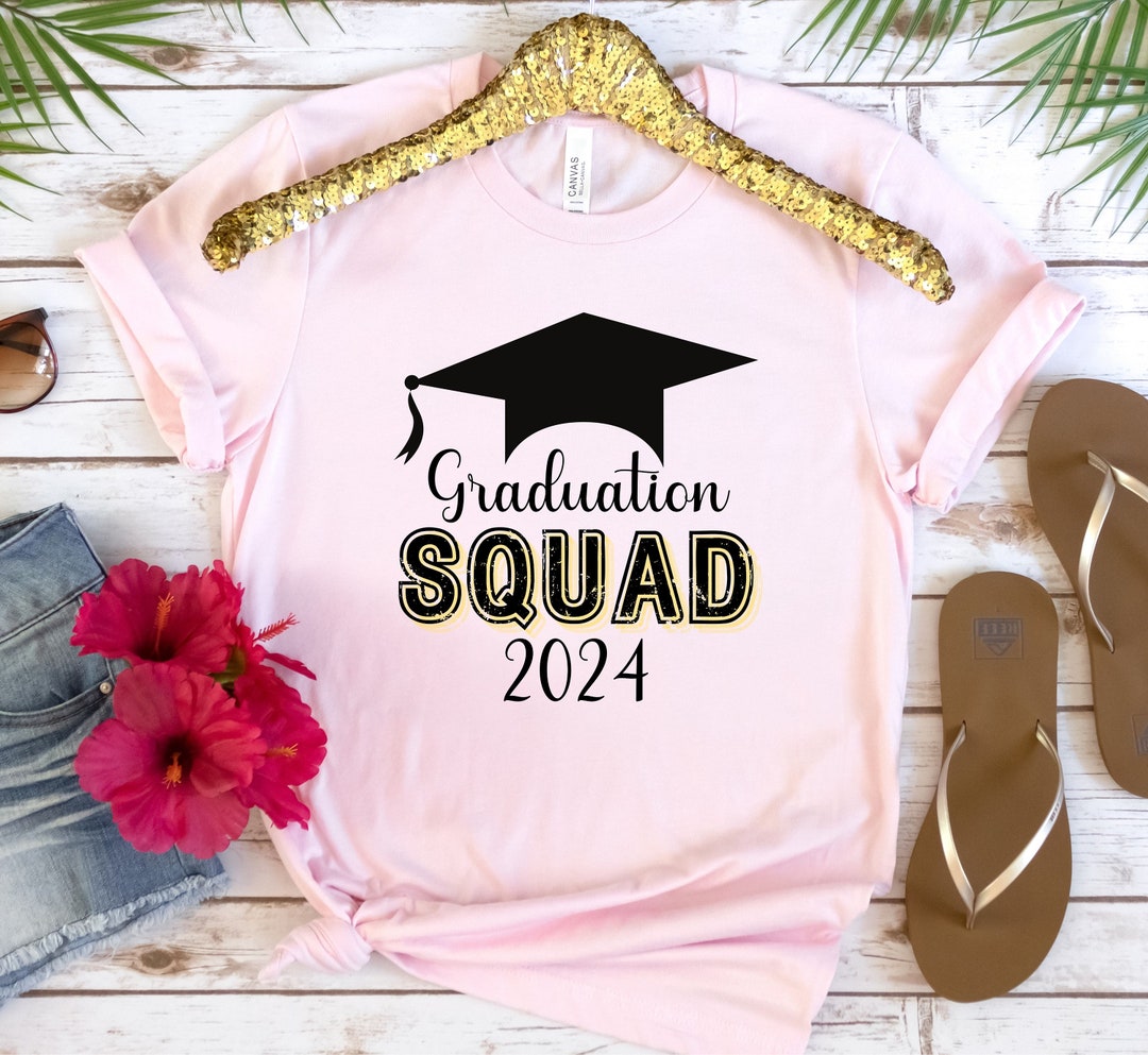 Graduation Group 2024 Tshirt, Graduation Party Tees, Grad Party Shirts ...