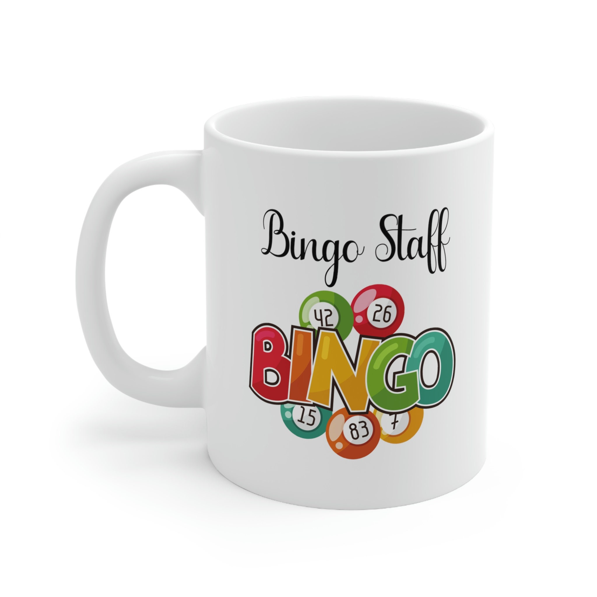 Bingo Staff, Cool Bingo Mug, Bingo Worker, Bingo Coffee Mug, Bingo ...