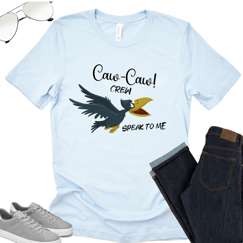 Caw-caw Crew T-shirt, Funny Caw Caw Tshirt, Shopping Shirts, Aldi, Crow Raven, Grocery Shopping ...