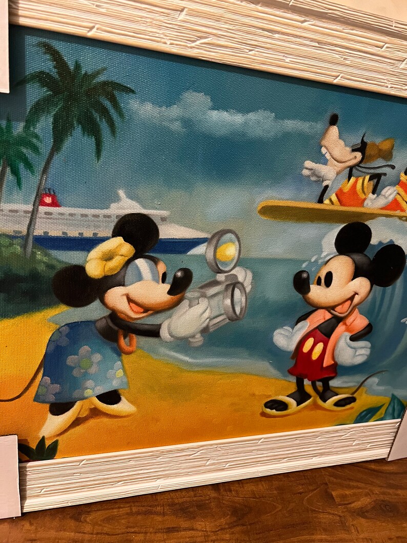 Mickey & Minnie Beach Cruise - Etsy