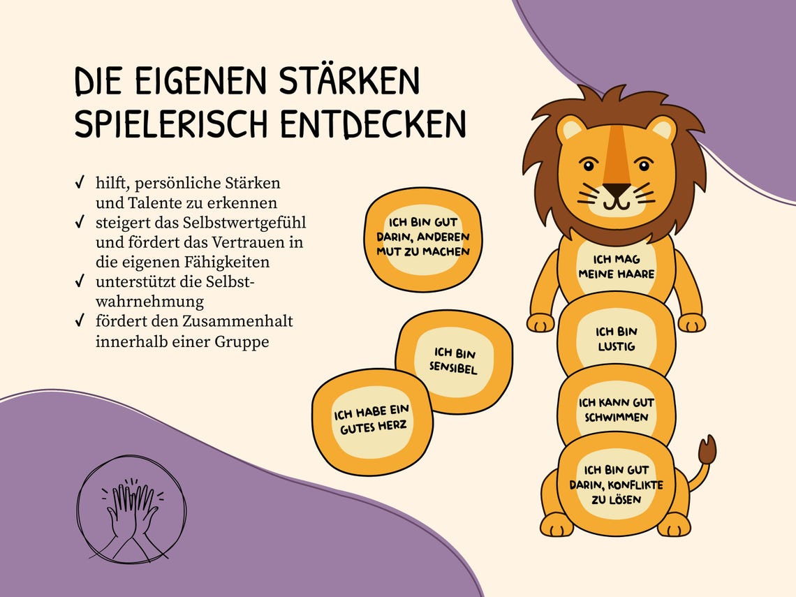 Strengthen Self-confidence, Resources, Craft Template for Children ...