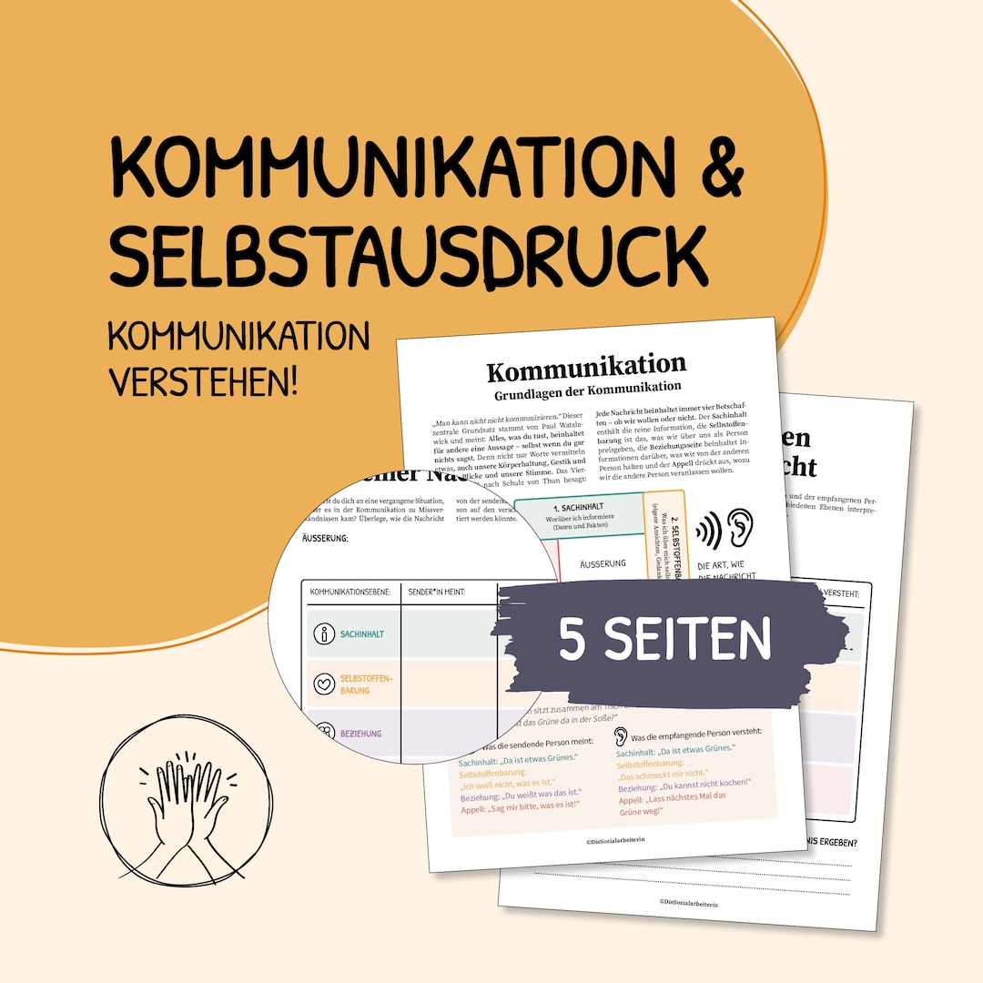 Communication Model, Schulz Von Thun, 4 Sides of a Message, Conflict ...