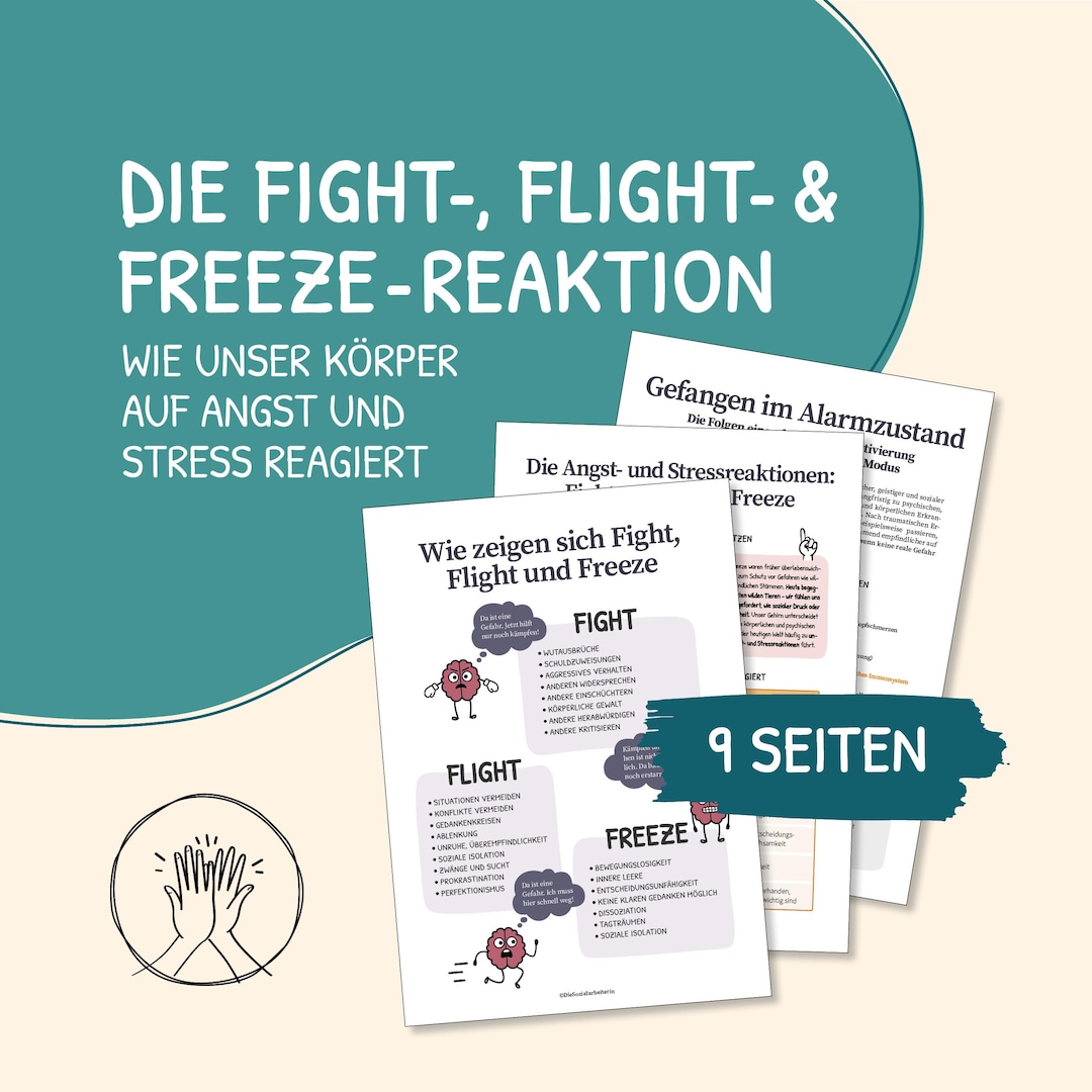 Fight Flight Freeze, Anxiety Response, Stress Response, Fight, Flight ...