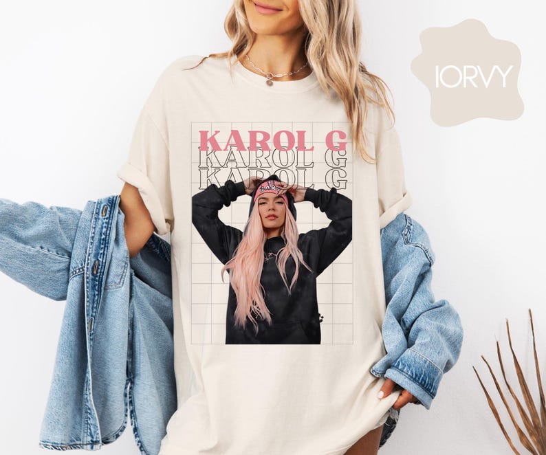 Comfort Color T-shirt Karol G - Etsy