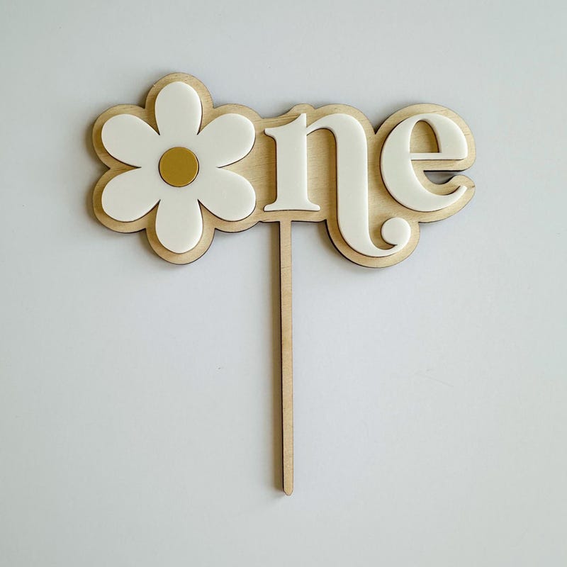 Daisy Cake Topper - Etsy