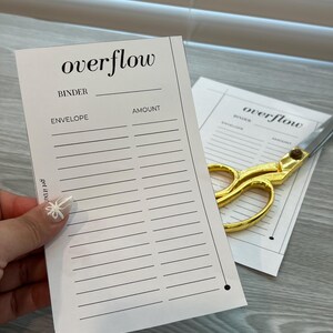 Overflow A6 Personal Binders | DIGITAL DOWNLOAD | NOT Physical Product ...
