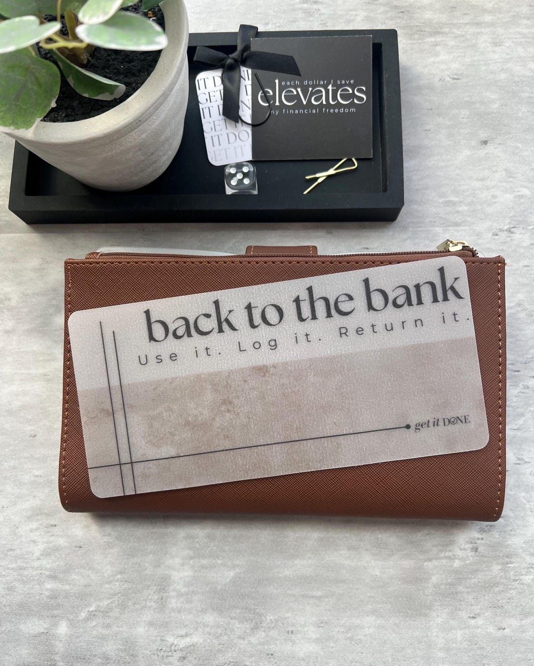 Back to the Bank Insert | Cash Envelope System| Cash Stuffing & Sinking ...