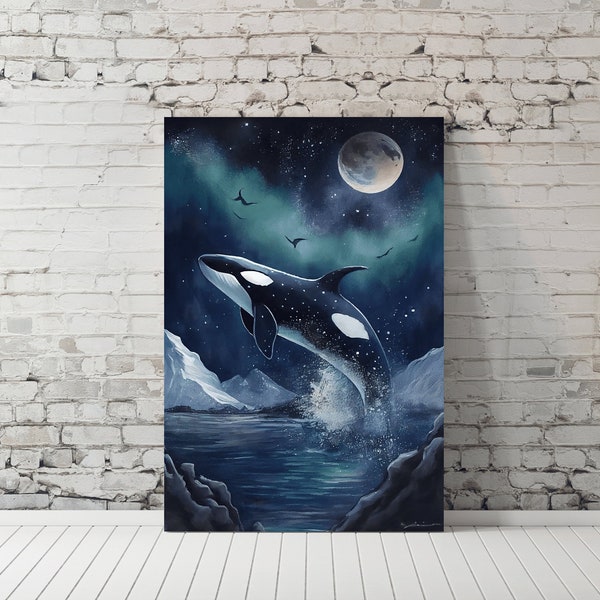 Killer Whale Art - Etsy