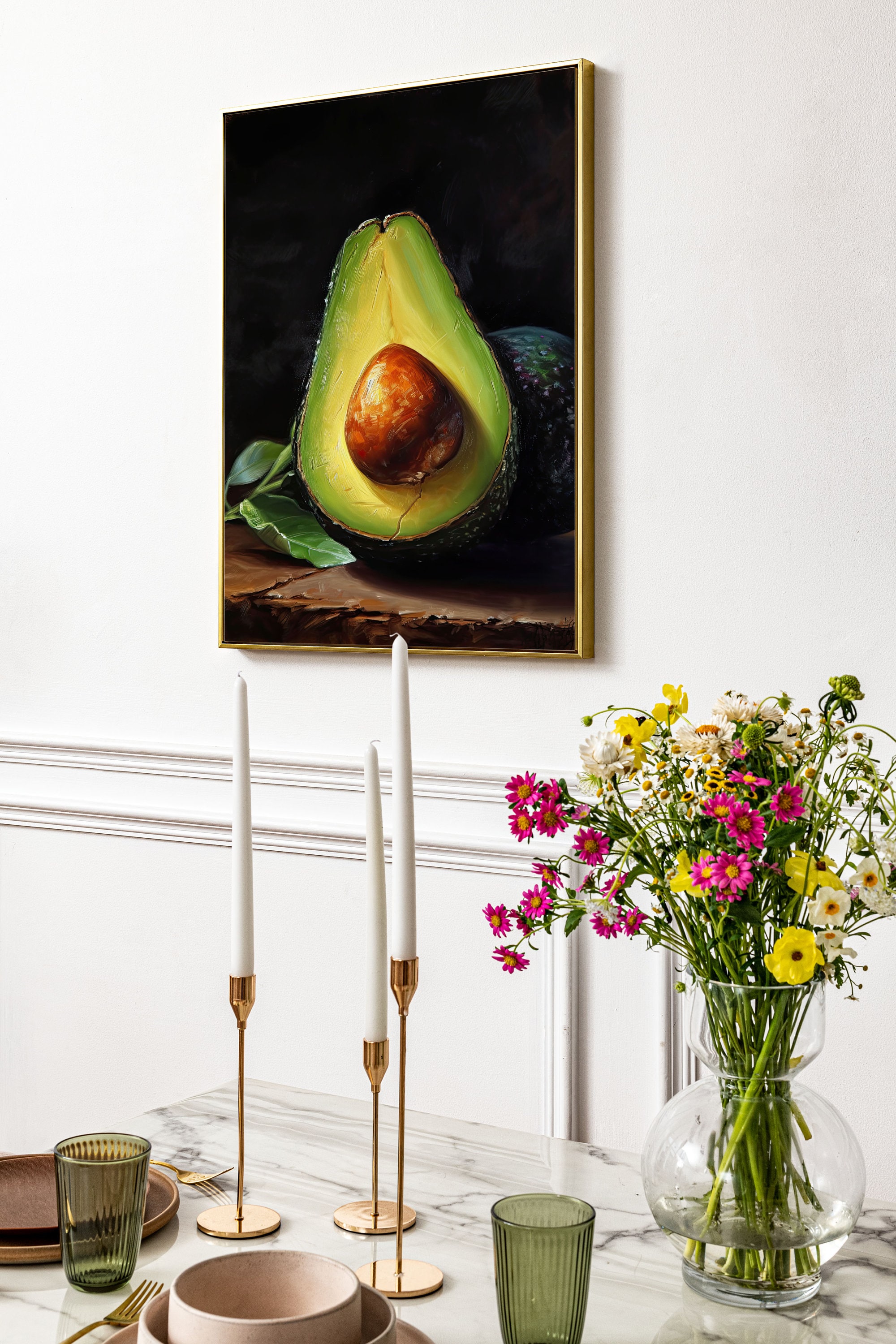 Avocado Prints, Avocado Printable, Avocado Print, Fruit Prints, Green ...