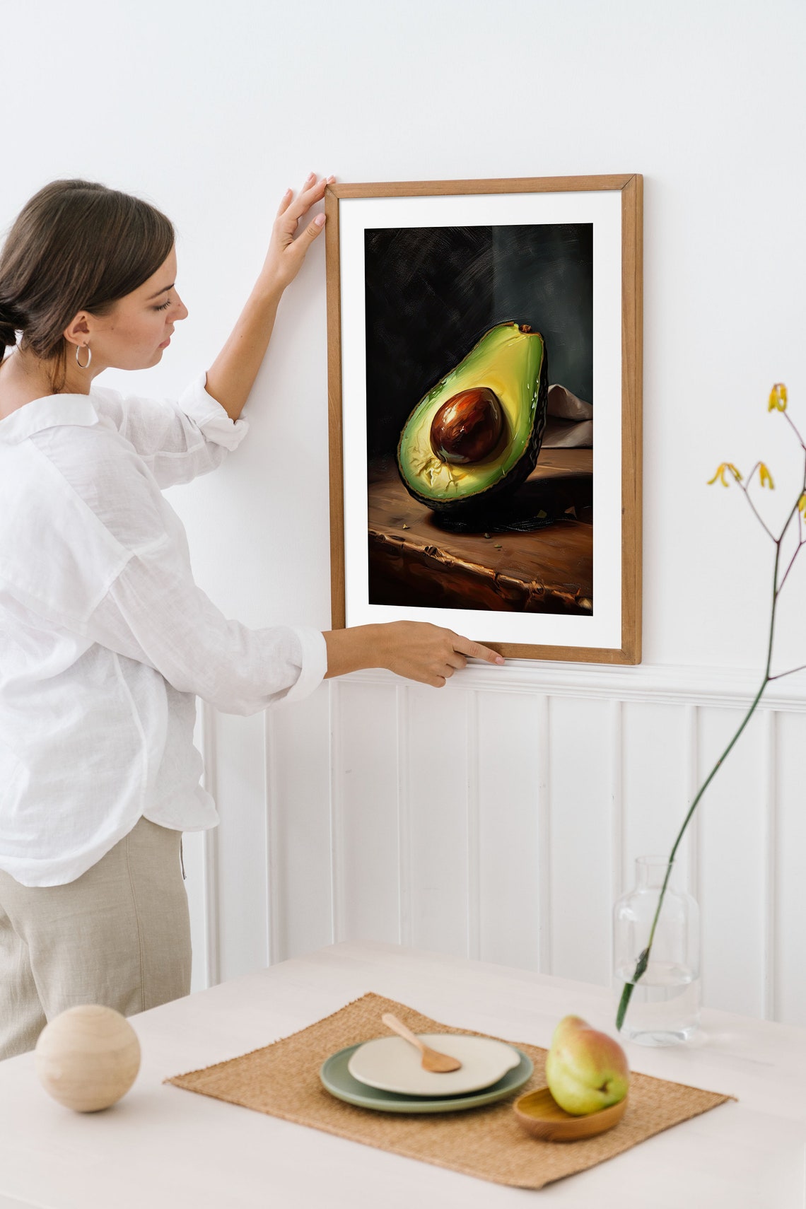 Avocado Prints, Avocado Printable, Avocado Print, Fruit Prints, Green ...