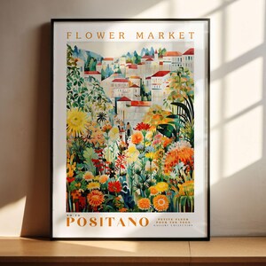 Tokyo Flower Market Poster, Tokyo Floral Art, Japan Travel Poster ...