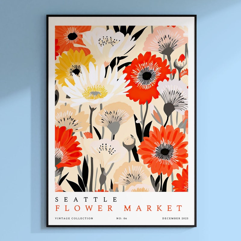 Seattle Wall Art - Etsy