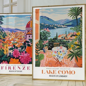 Firenze Art Print, City Poster, City Skyline Art, Italy Wall Art ...
