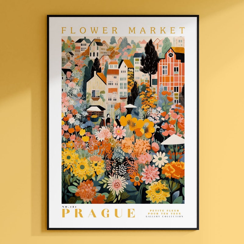 Prague Poster - Etsy