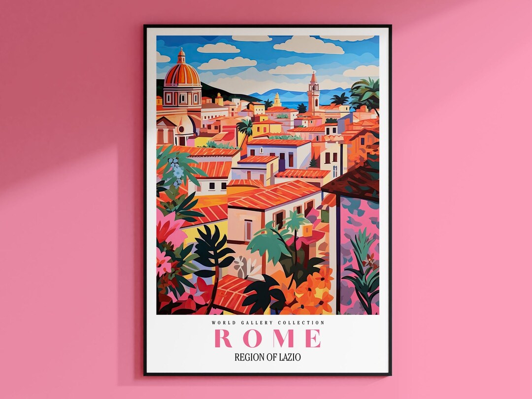 Rome Travel Print, Rome Art Print, Italy Art Print, Roma Print, City ...