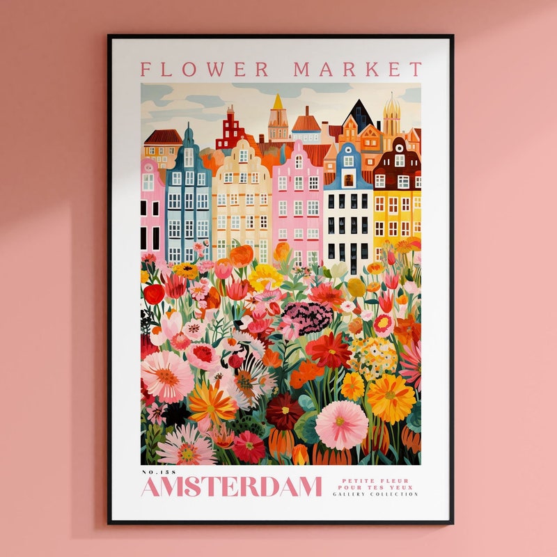 Floral Poster - Etsy