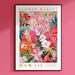Tokyo Flower Market Poster, Tokyo Floral Art, Japan Travel Poster ...