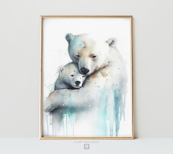 Baby Polar Bear Hug