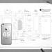 IPhone SE Frame Template, iPhone Teardown, Framed Iphone, iPhone Wall ...