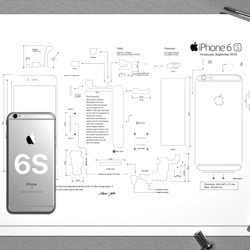 6s Template - Etsy