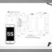 IPhone 5S Teardown Template A3 iPhone Frame Template, Framed Iphone ...