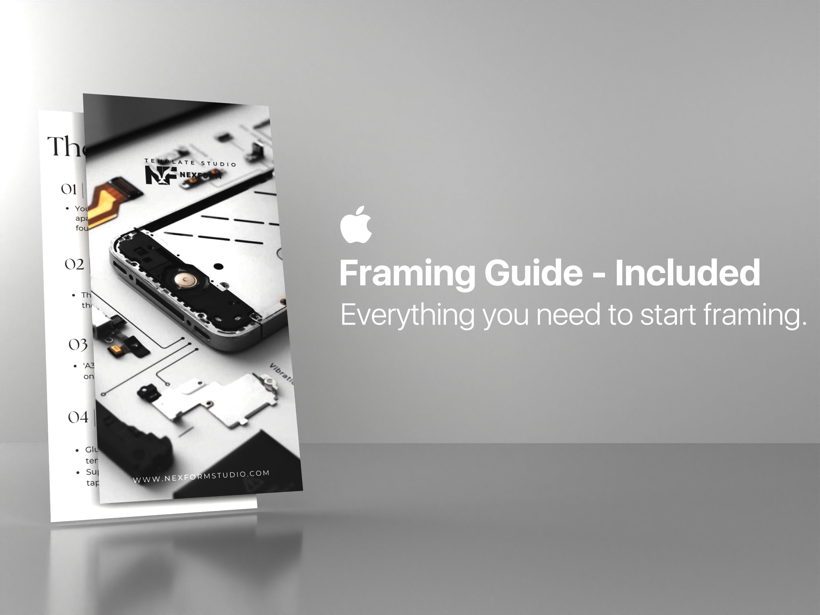 IPhone 5 Teardown Template, iPhone Teardown, Framed Iphone, iPhone ...