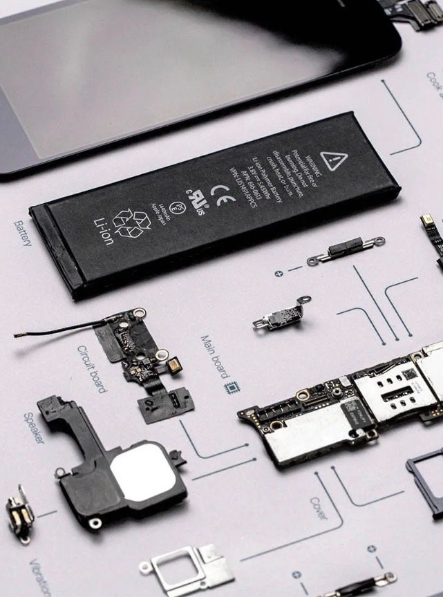 IPhone 5 Teardown Template, iPhone Teardown, Framed Iphone, iPhone ...