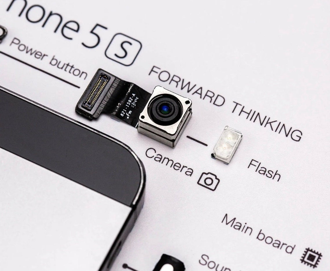 IPhone 5S Teardown Template A3 iPhone Frame Template - Etsy UK