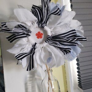 Rag Flowers - Etsy
