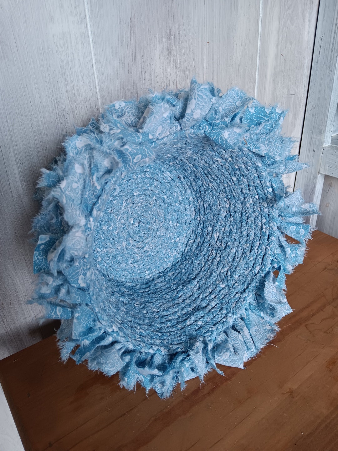 Farmhouse Rag Basket - Etsy