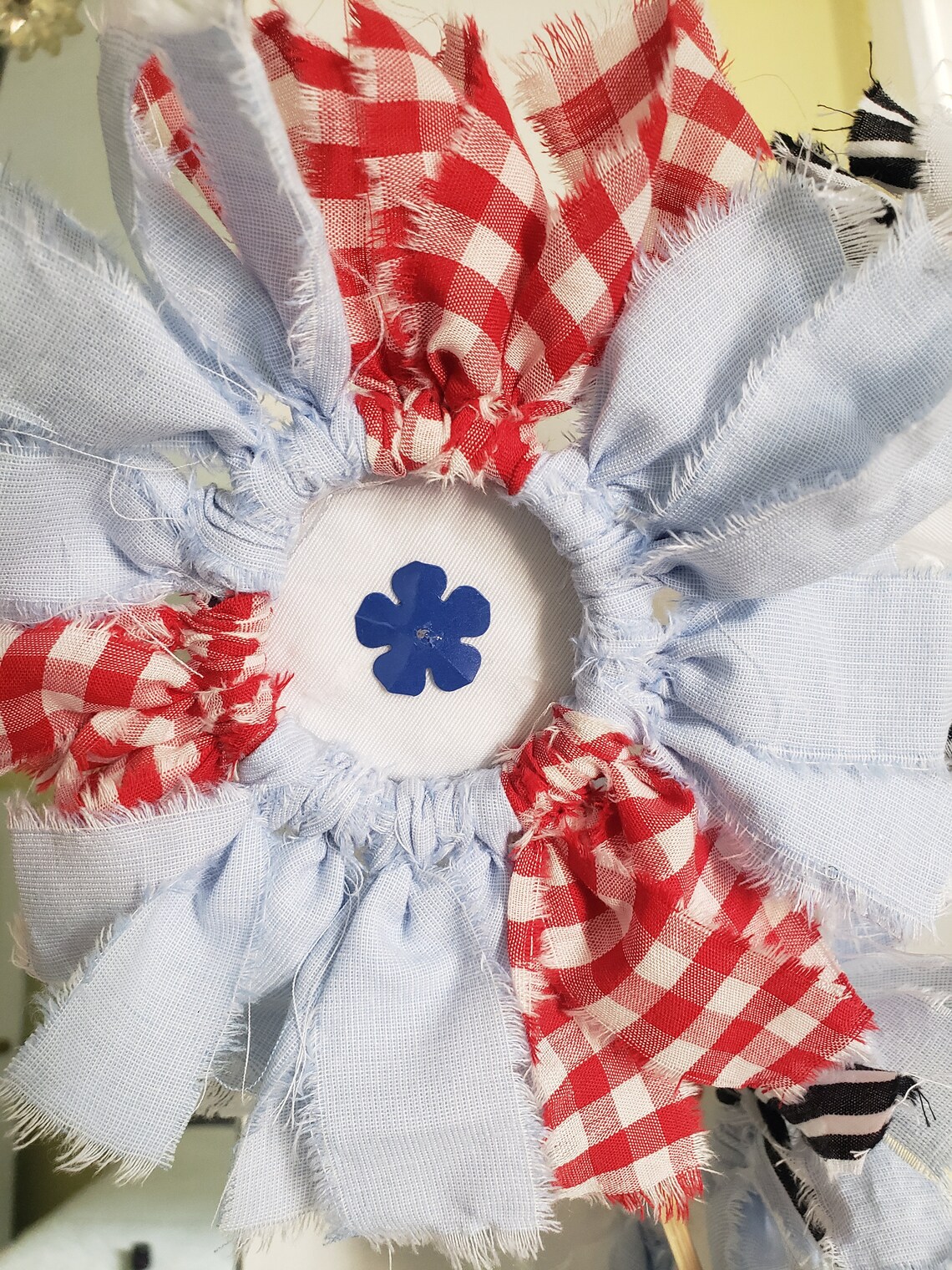 Rag Flowers - Etsy