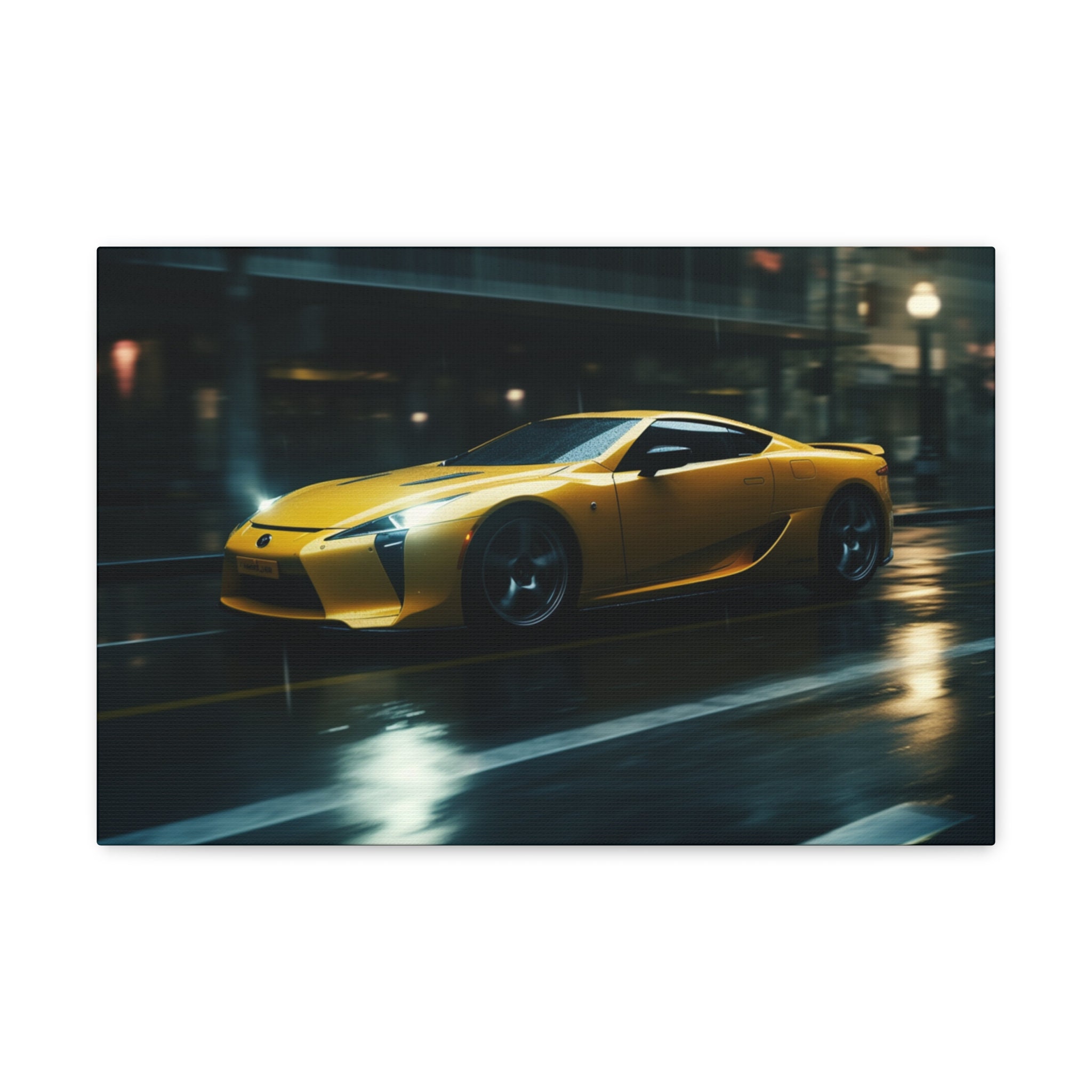 Lexus LFA in Japan | High Quality | Canvas Art | Wall Print | Car ...